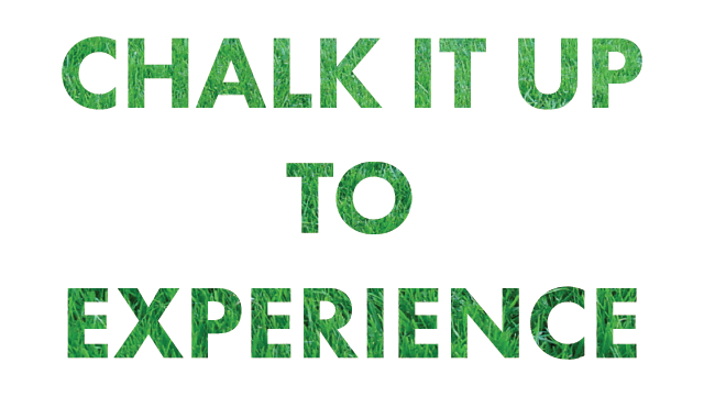 Chalk It Up To Experience | James Yates